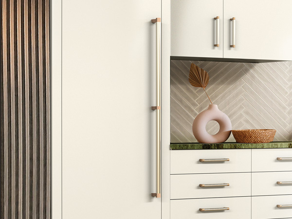 Select Rectangular Knurled Appliance Pull | Emtek Select | Emtek