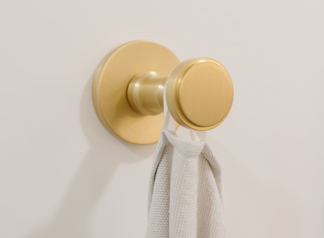 Transitional Brass Single Hook | Emtek