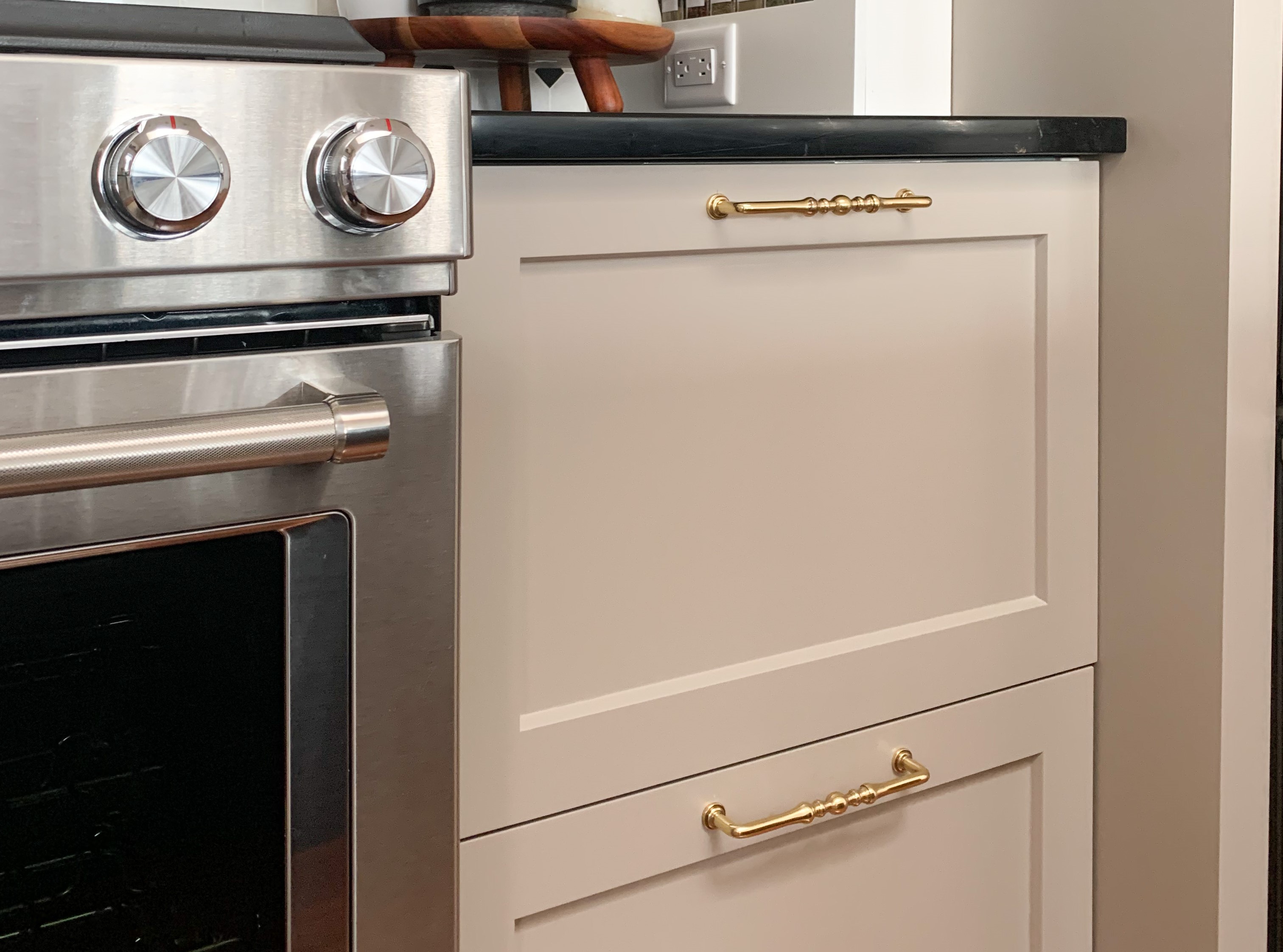 Kitchen Cabinet Spindles Emtek Products Full Kitchen Shot With