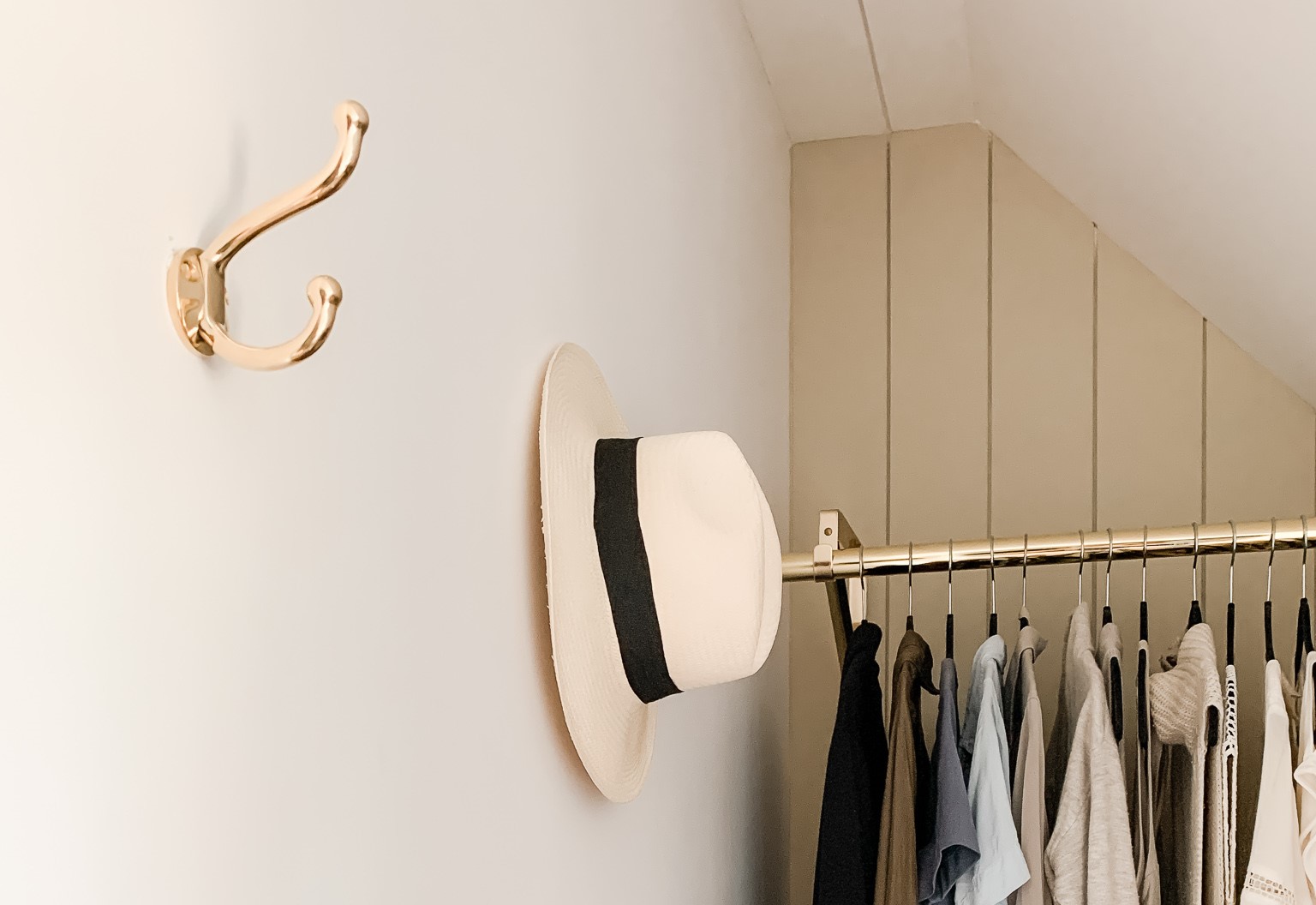 Traditional Brass Robe Hook | Emtek