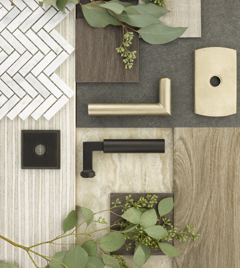 Sandcast Bronze #5 Keyed 3-5/8" C-to-C Sideplate Lock | Emtek