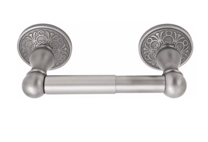 Traditional Brass Spring Rod Paper Holder | Emtek