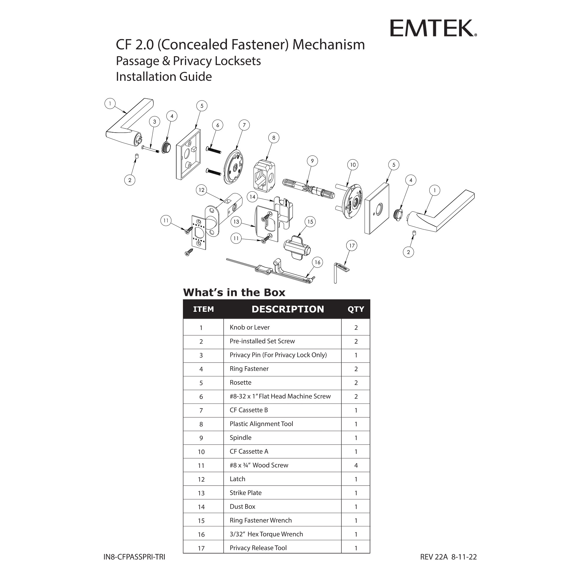 Helios Lever | Emtek